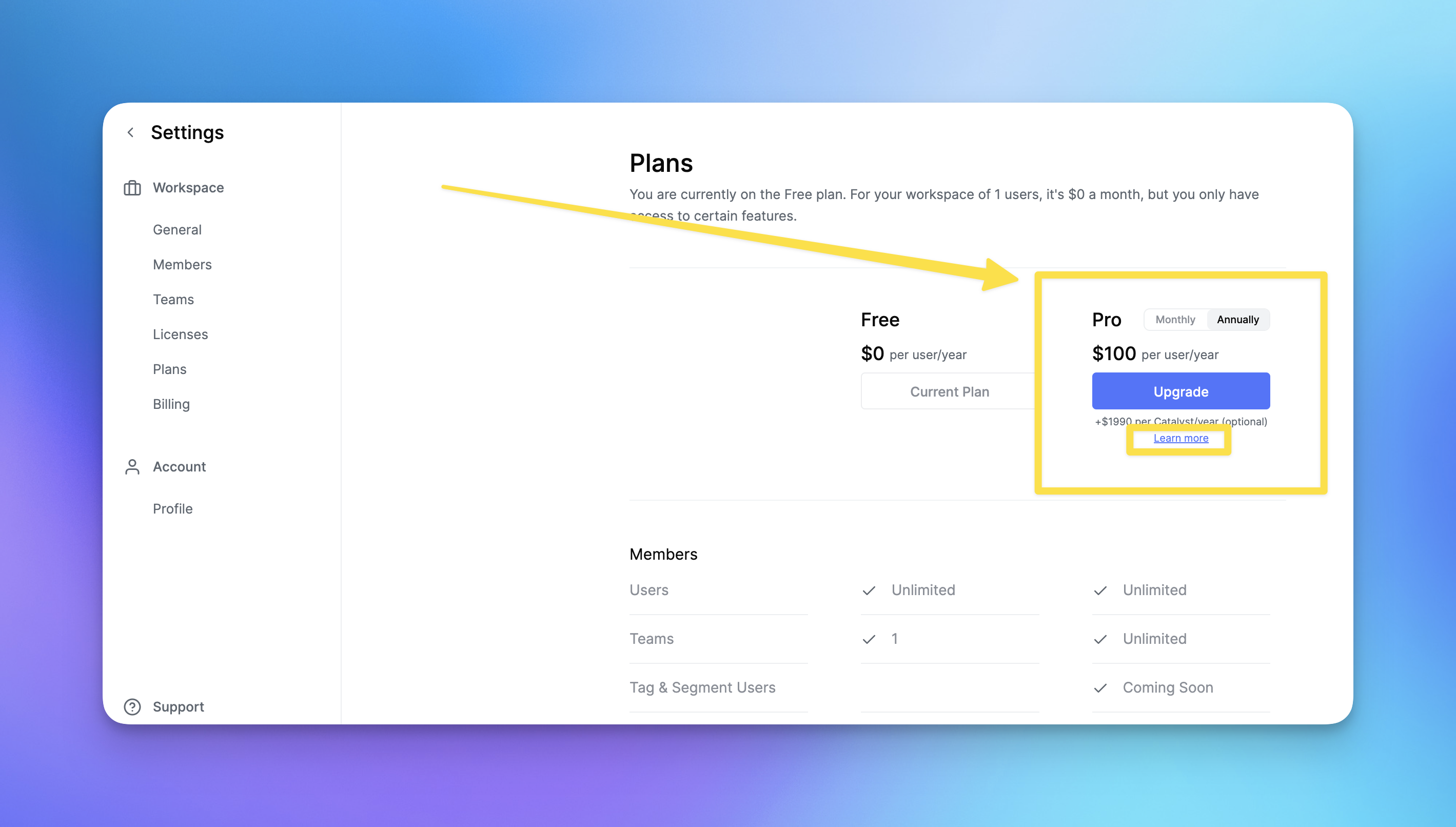 How to add a Catalyst license to my account – Help Center