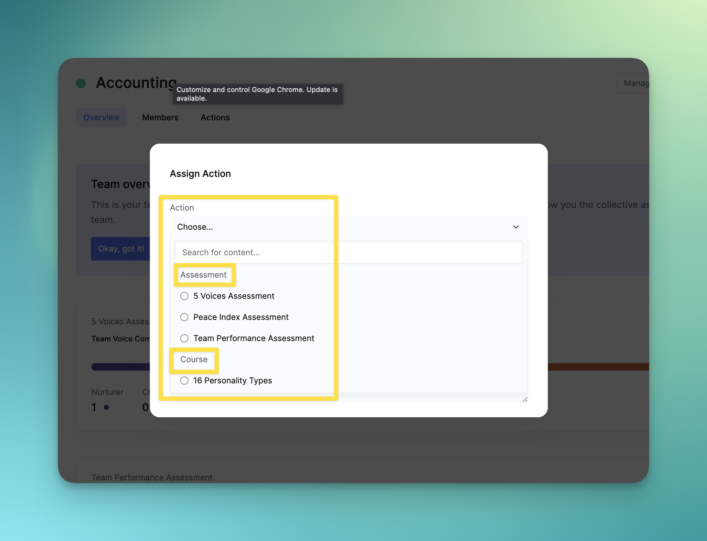 How do I assign actions or content to my members? – Help Center